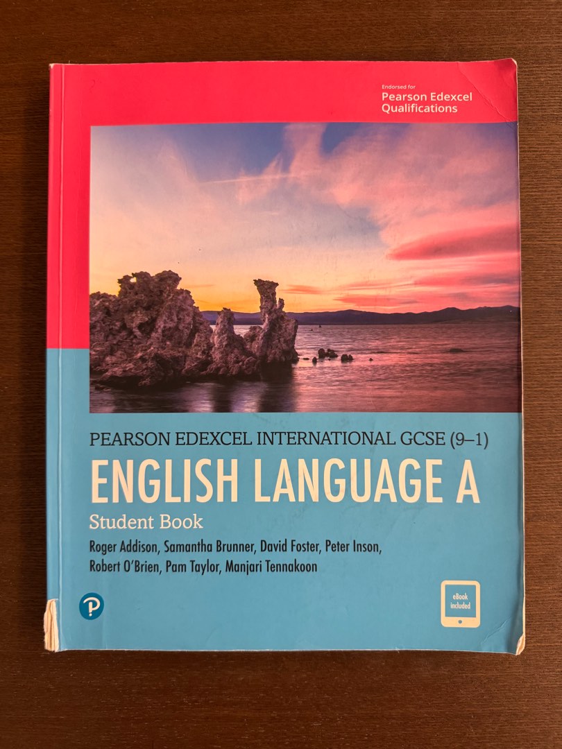 Pearson Edexcel International GCSE English Language A Student Book, 興趣及遊戲, 書本 & 文具, 教科書 - Carousell