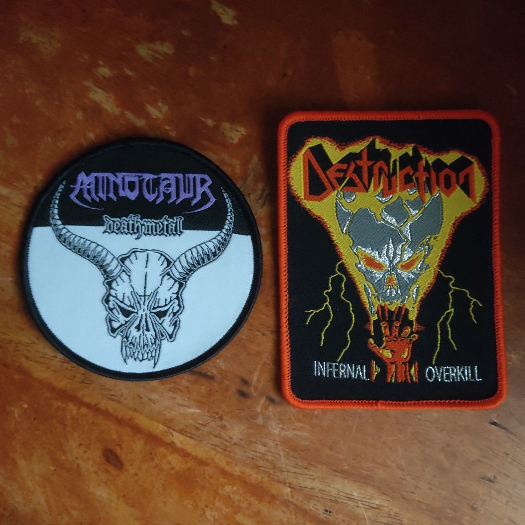 PENAMPAL JAKET MINOTAUR + DESTRUCTION (PATCH), Hobbies & Toys ...