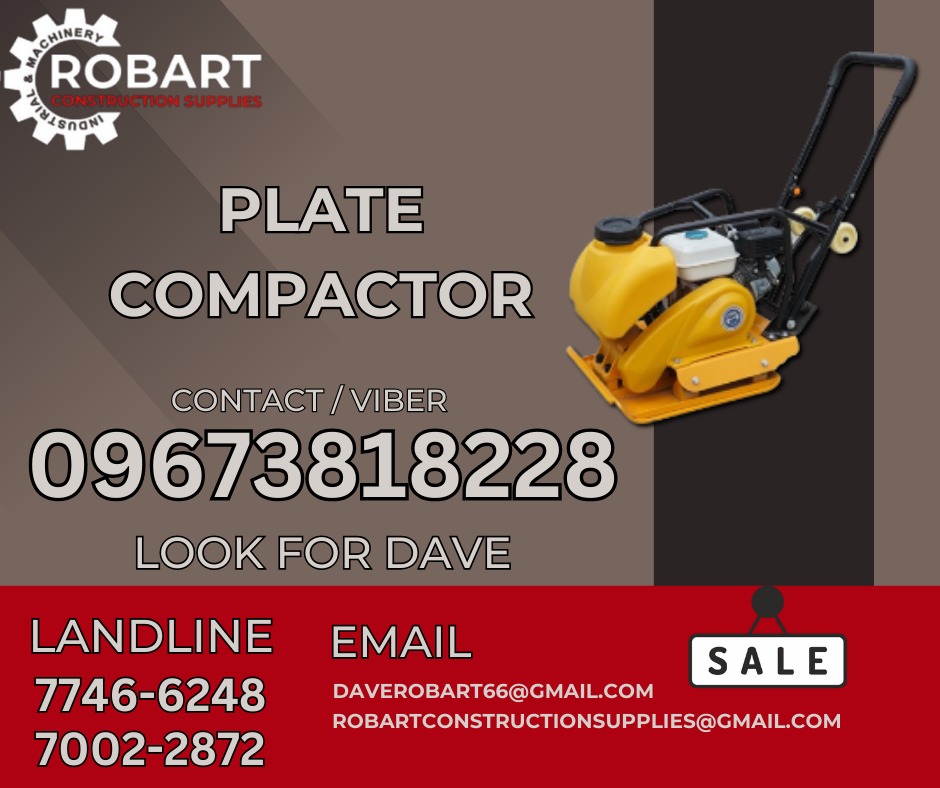 PLATE COMPACTOR TITAN, Commercial & Industrial, Industrial Equipment on ...