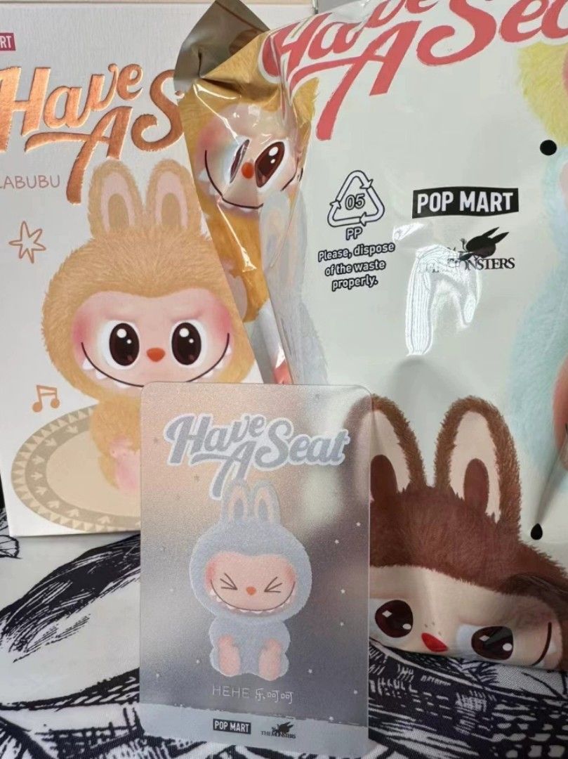 Pop Mart Labubu V2 THE MONSTERS - HEHE, Hobbies & Toys, Toys & Games on ...