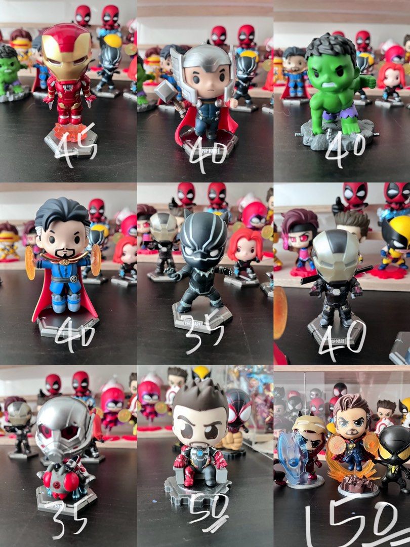 Popmart marvel series, Hobbies & Toys, Toys & Games on Carousell