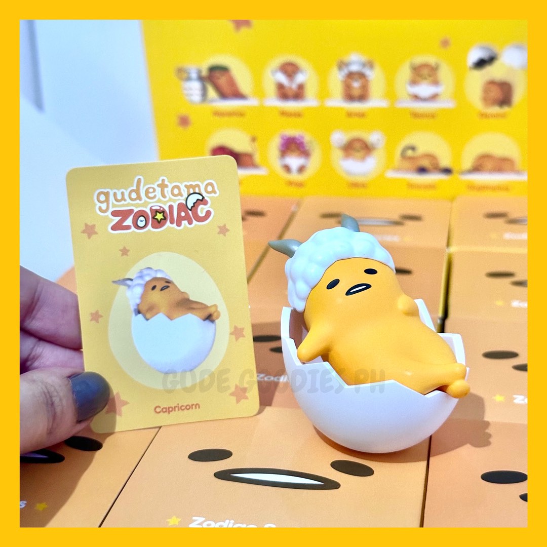 [PRE-ORDER] POPMART x Sanrio Gudetama Zodiac Sign Series Figure ...