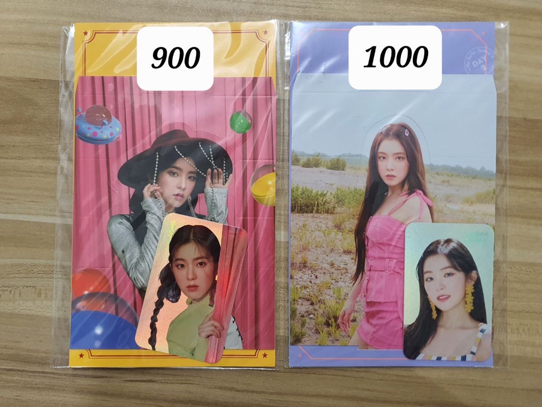 Red Velvet Irene Seulgi Hologram Set - Reve Festival Day 1, Day 2 ...