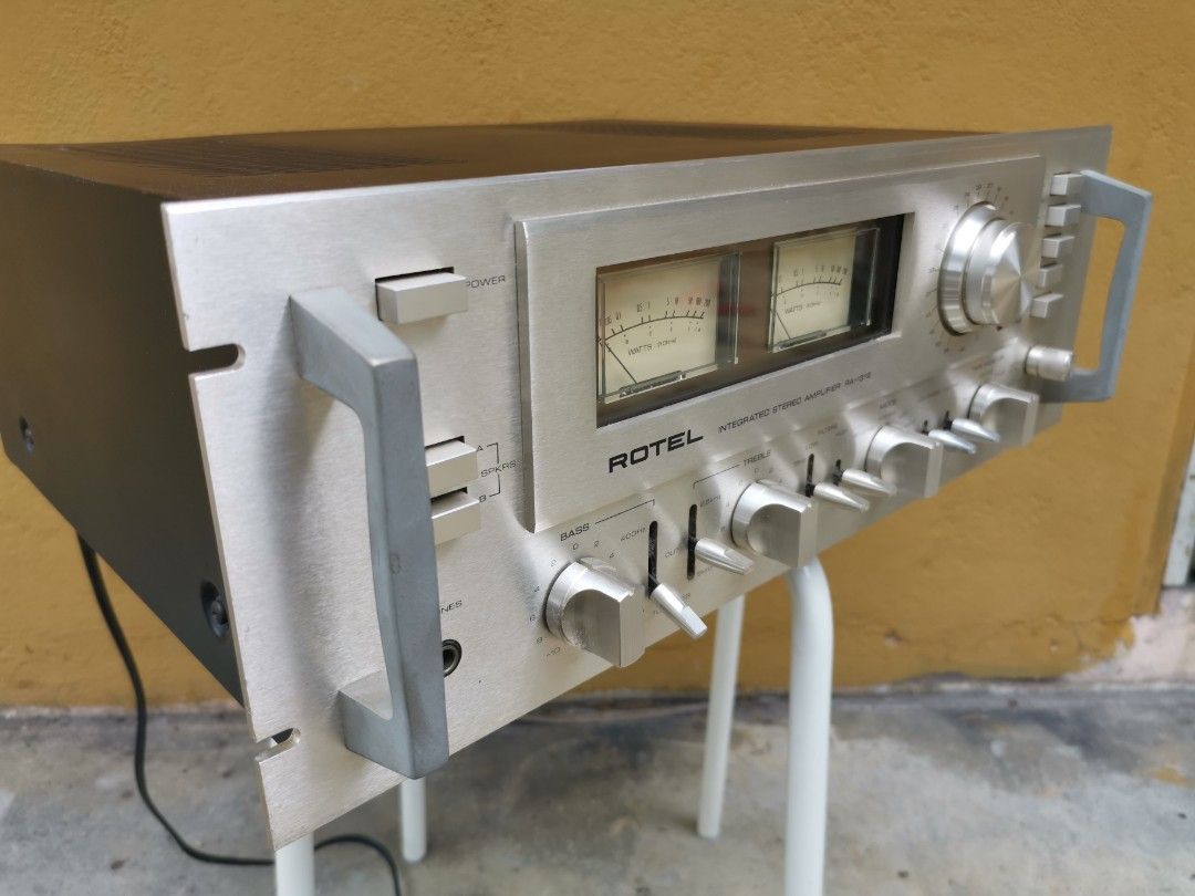 Rotel RA-1312 Vintage Stereo integrated Amplifier with phono, Audio ...