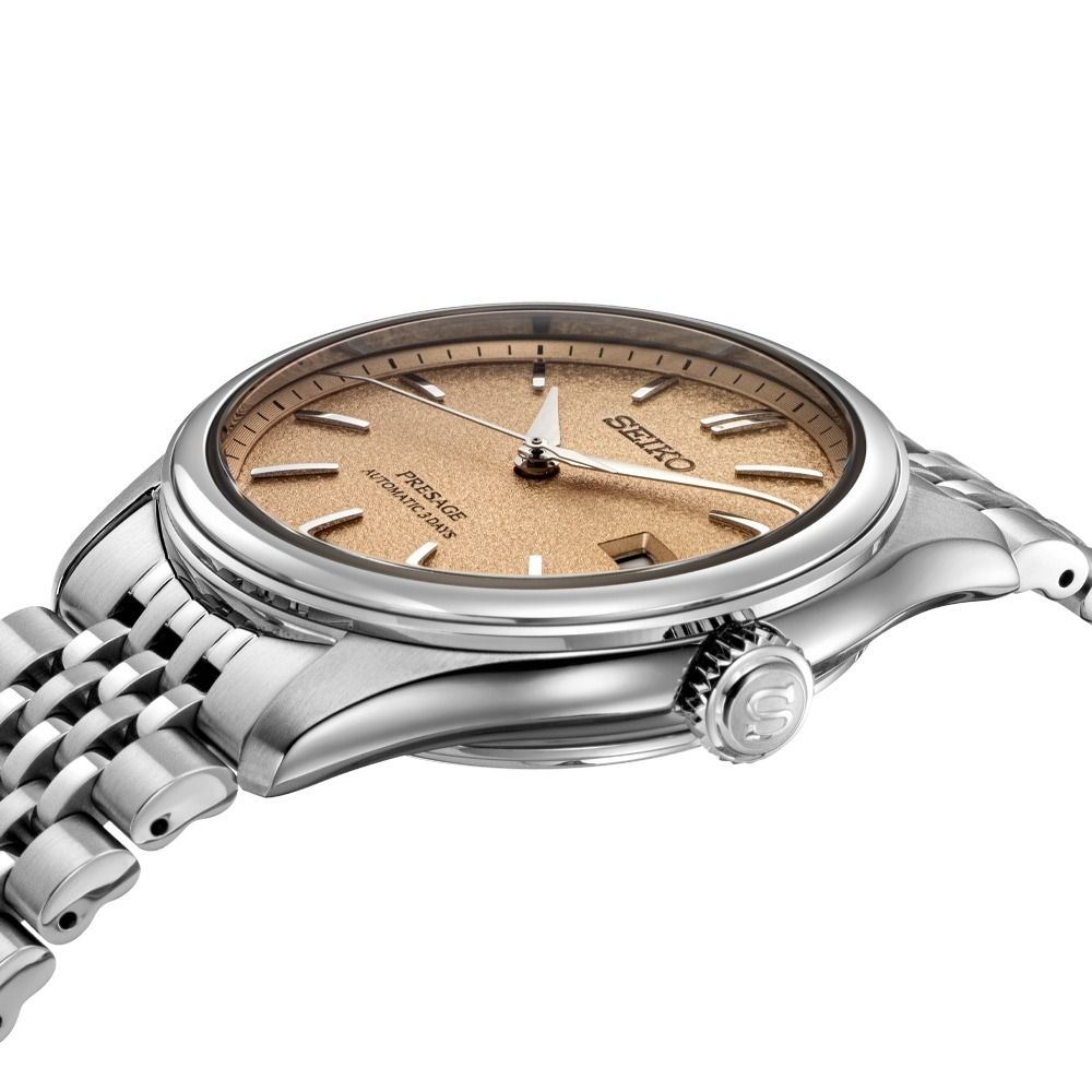 Seiko Presage SPB467 SPB467J1 Salmon Pink Orange Dial Automatic Watch ...