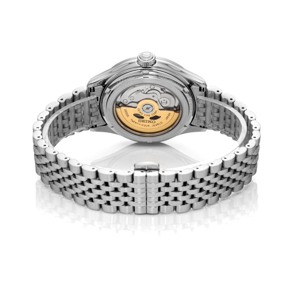 Seiko Presage SPB467 SPB467J1 Salmon Pink Orange Dial Automatic Watch ...