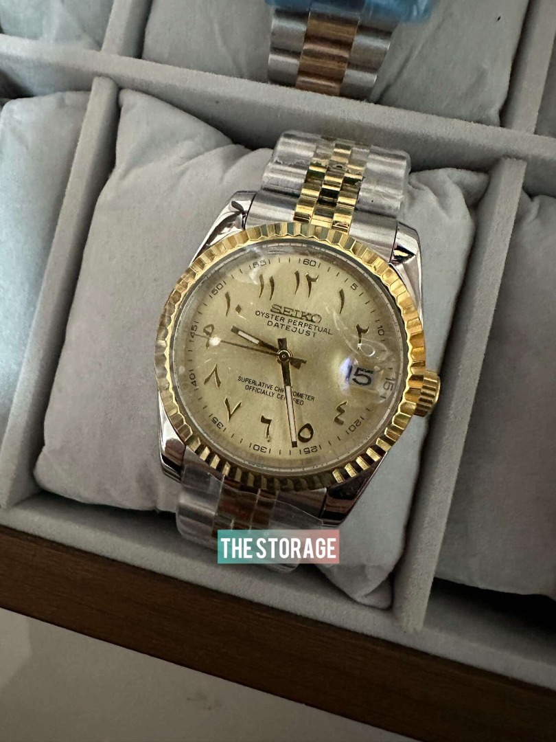 Seiko (Rolex mod), Luxury, Watches on Carousell