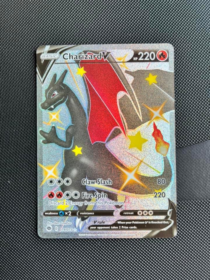 Shiny Charizard V Secret Rare Champion’s Path (Likely PSA 10), Hobbies ...