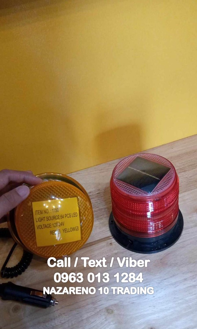 Solar Beacon light road Blinker, Looking For on Carousell