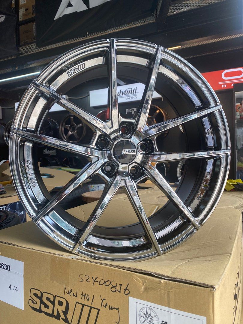 SSR REINER Type 10 MonoBlock (別注版S.B.C Colour) 20x8.5J ET38 (5x120), 汽車 ...