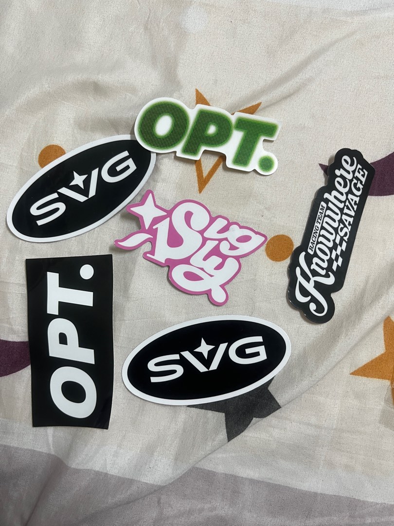 SVG OPT STICKERS, Men's Fashion, Watches & Accessories, Accessory ...