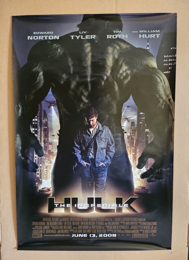 The Incredible Hulk 2008 Poster