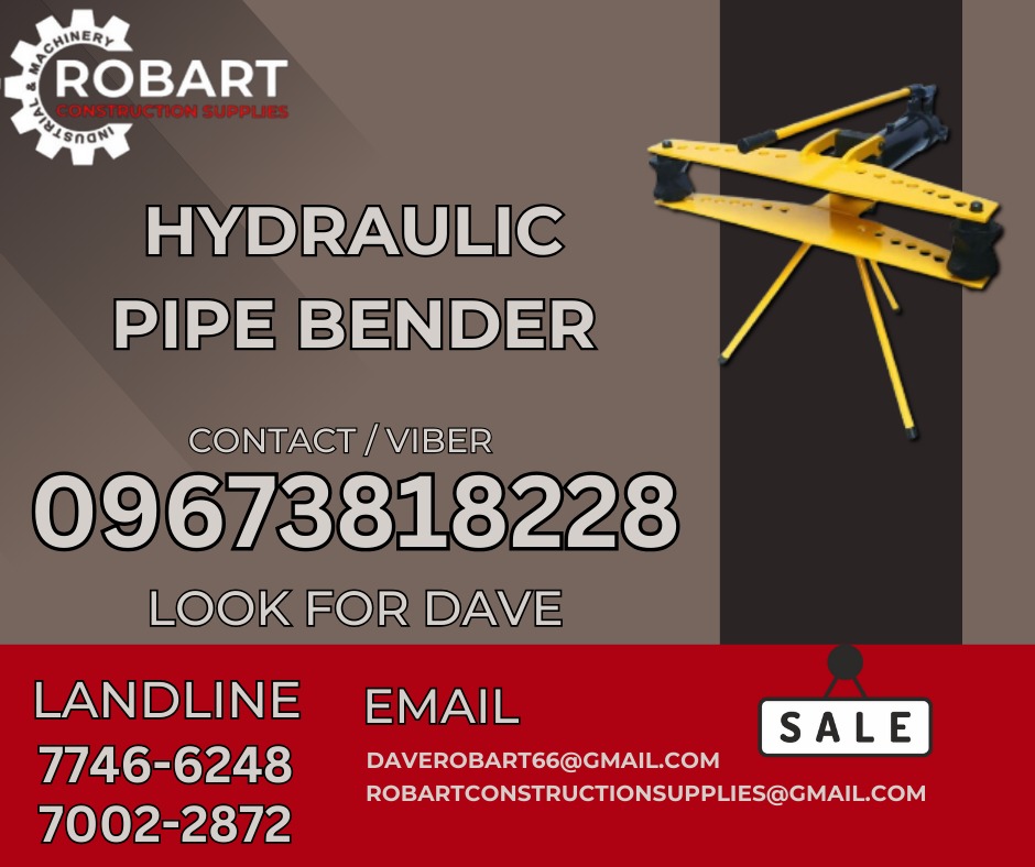 TITAN PIPE BENDER HYDRAULIC, Commercial & Industrial, Industrial ...