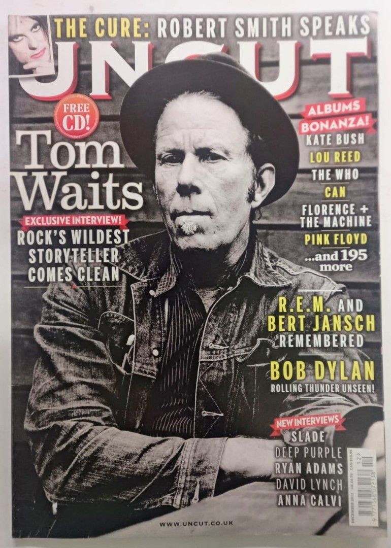 UNCUT MAGAZINE: TOM WAITS EXCLUSIVE INTERVIEW DECEMBER 2011 TAKE #175 ...