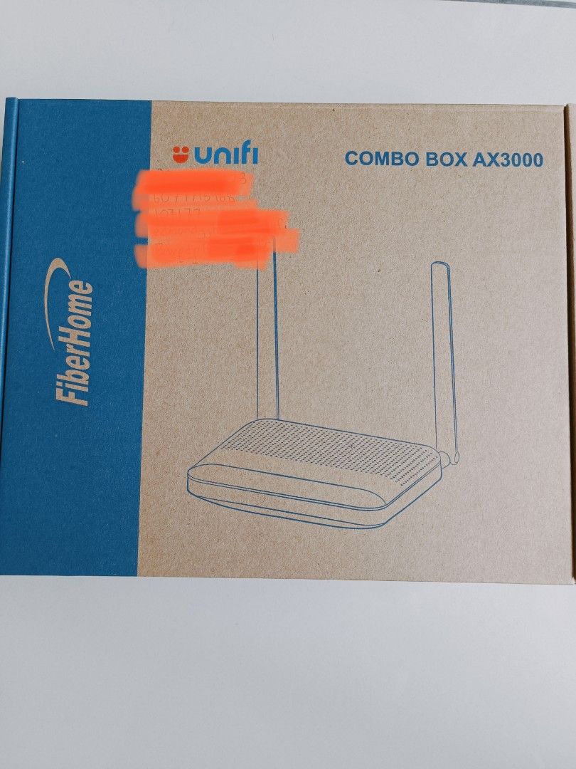 Unifi Combo Box AX3000, Computers & Tech, Parts & Accessories ...