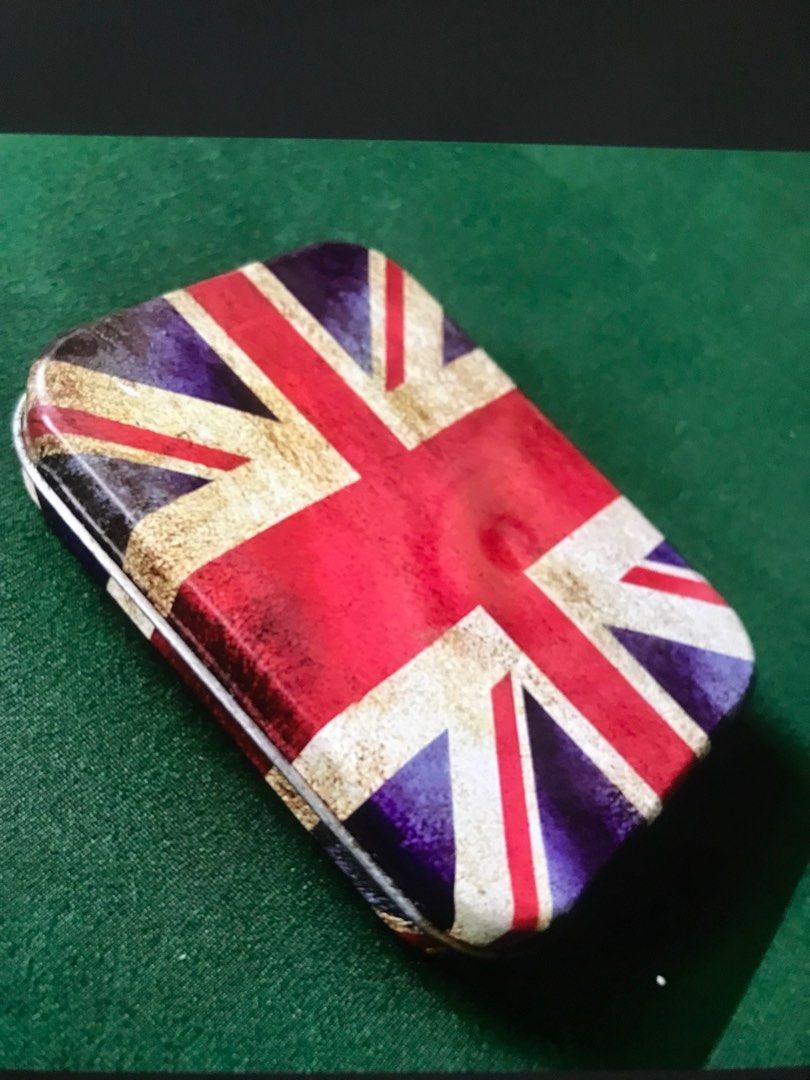 Union Jack playing cards in tin designed in UK, Everything Else, Others ...