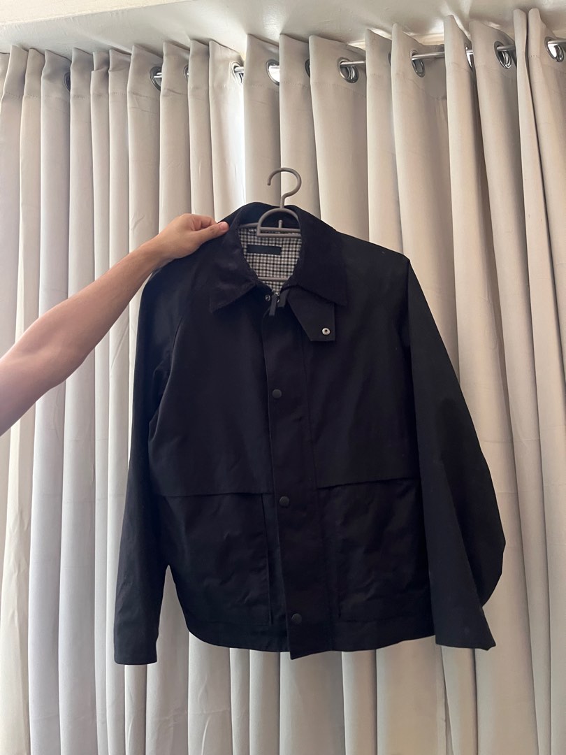 Uniqlo Utility Blouson Jacket Black, Men's Fashion, Coats, Jackets and ...