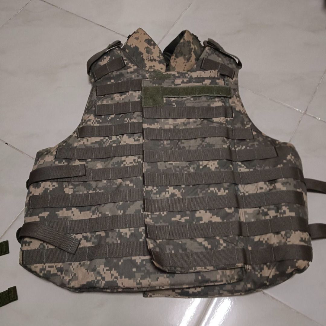 US ARMY Body Armor Kevlar - Interceptor (see desc for sizes), Men's ...