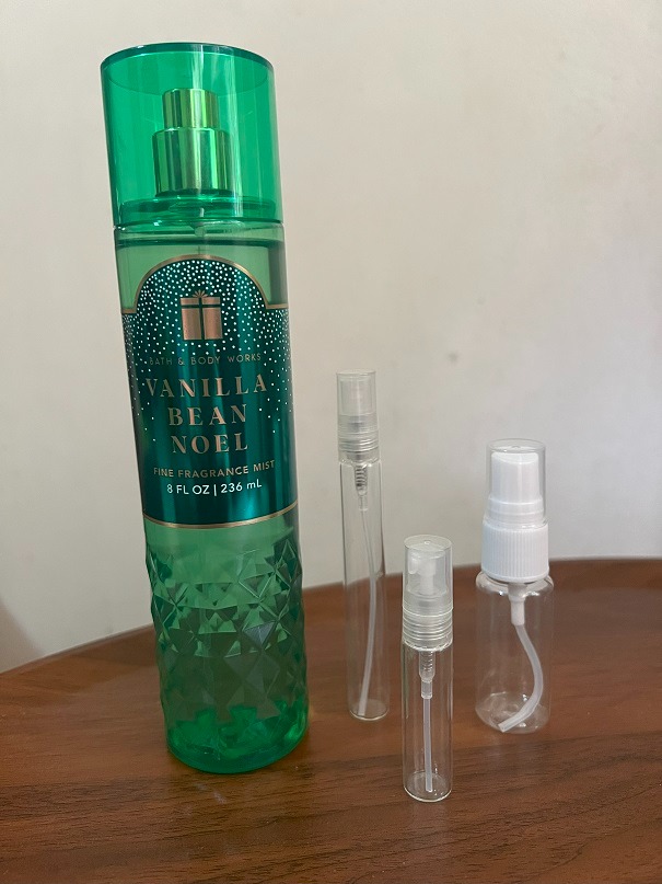 Vanilla Bean Noel Fine Fragrance Mist by Bath and Body Works Decant ...