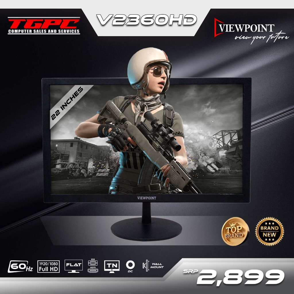 Viewpoint 24inch 75hz LED Monitor, Computers & Tech, Parts ...