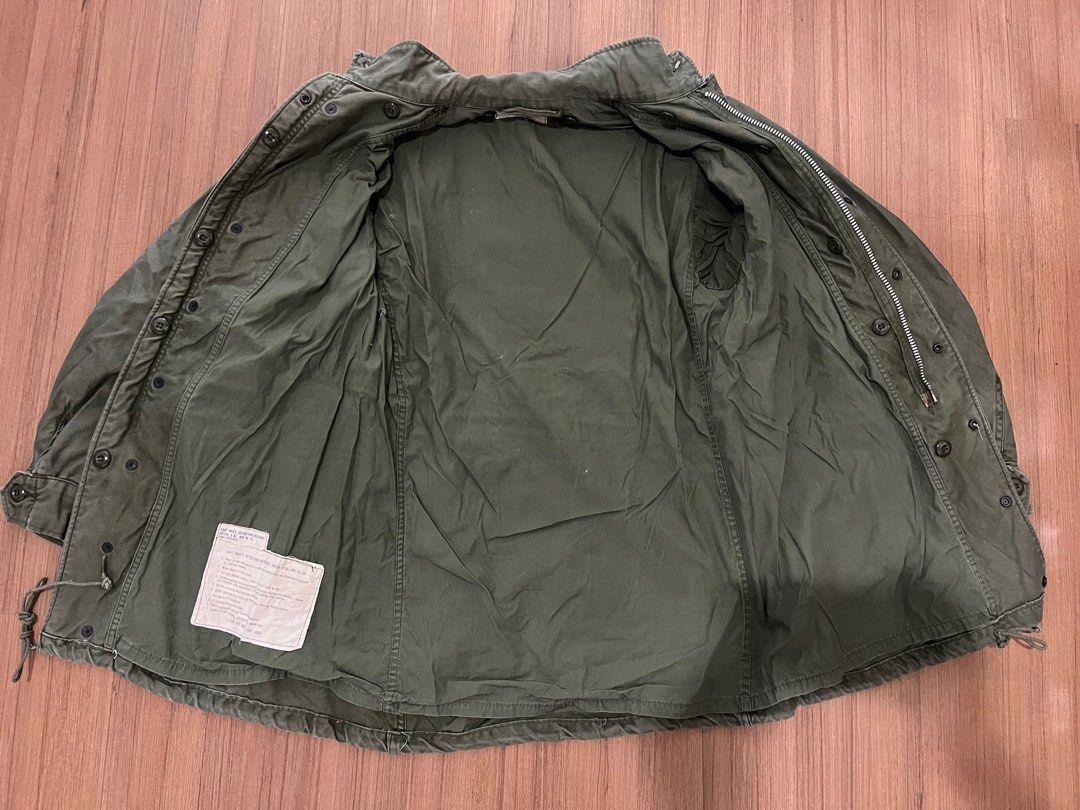 VINTAGE M51 US ARMY ( LAST BATCH ) PRODUCTION 1964 SIZE SMALL LONG, Men's Fashion, Activewear on ...