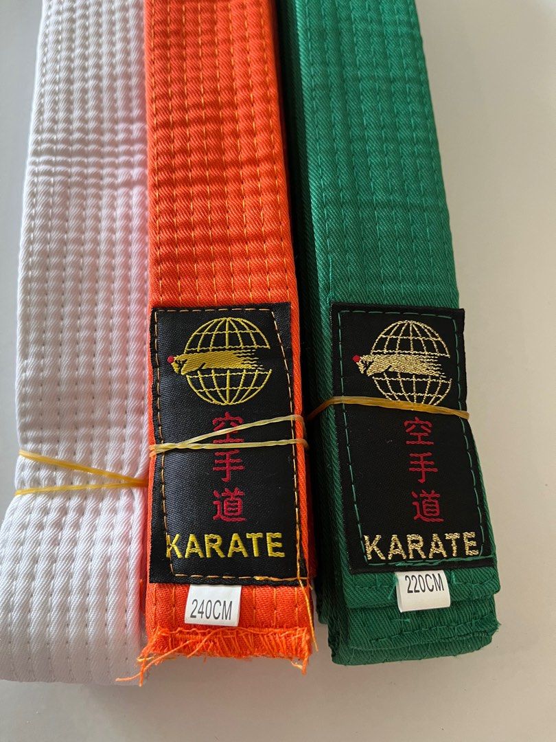 Wado Ryu Karate Belts, Sports Equipment, Other Sports Equipment and ...