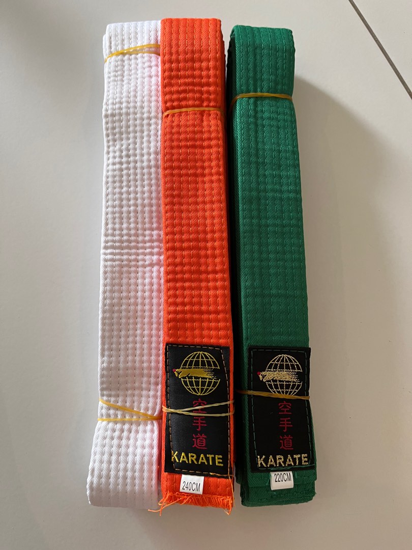 Wado Ryu Karate Belts, Sports Equipment, Other Sports Equipment and ...