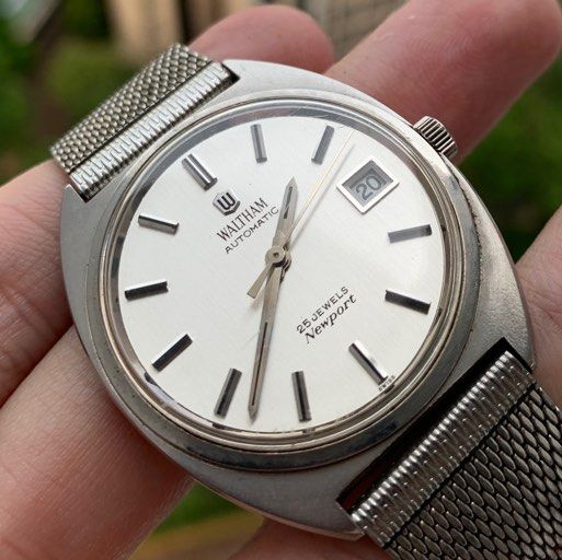 Waltham Newport automatic satin dial, Men's Fashion, Watches Waltham Newport automatic satin dial, Men's Fashion, Watches