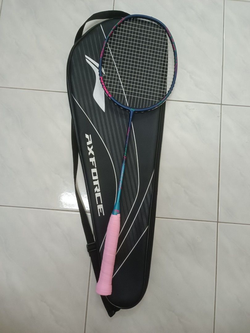 WTS Lining Axforce 50, Sports Equipment, Sports & Games, Racket & Ball ...