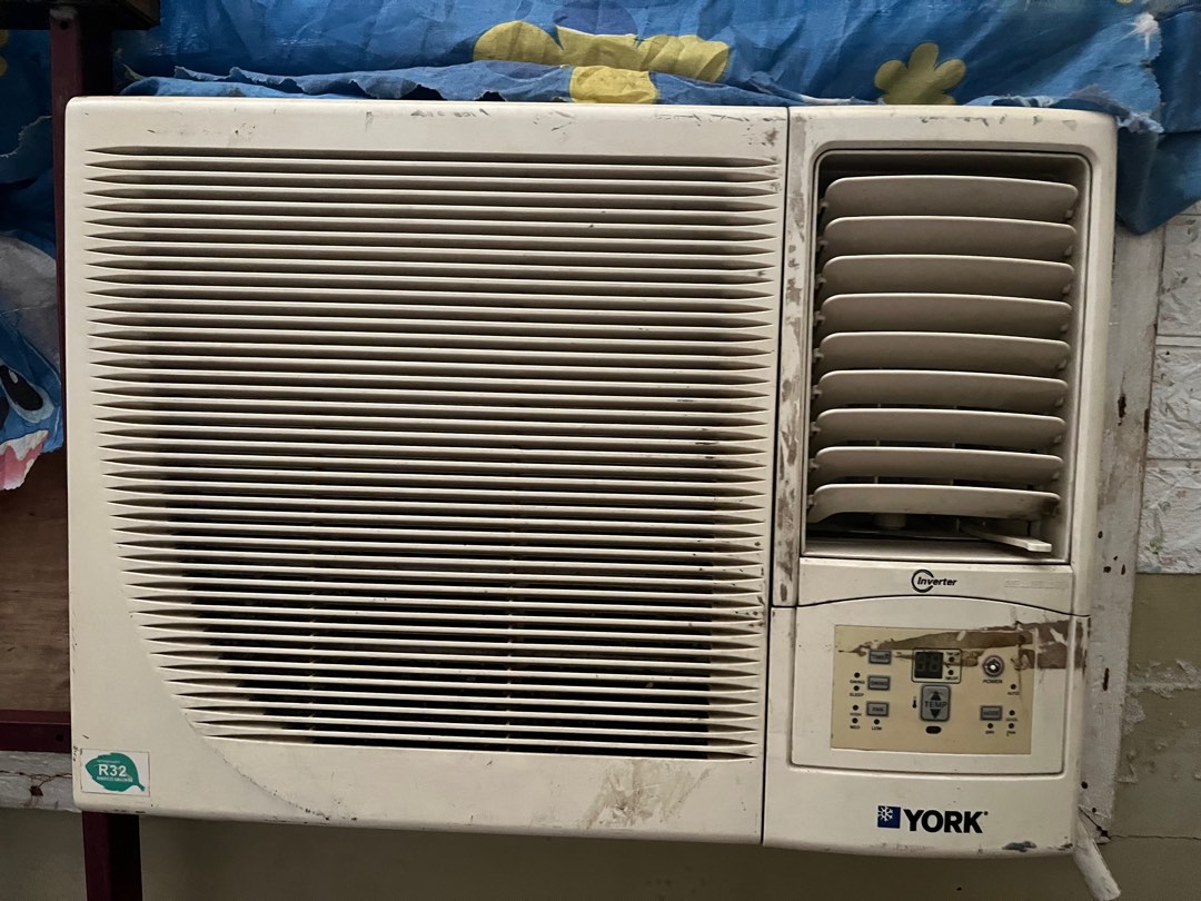 York inverter aircon 2hp, TV & Home Appliances, Air Conditioning and Heating on Carousell