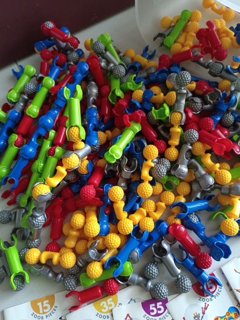 Zoob Creative moving mind building modeling system blocks (complete ...