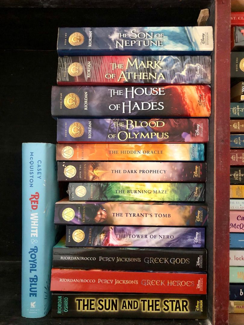 100-750 PHP SECOND HAND BOOKS READ DESCRIPTION (Rick Riordan, Casey ...