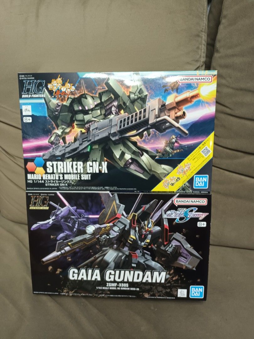 高達模型 HG 1/144 GUNDAM HGUC HGBF BUILD FIGHTER GUNDAM SEED FREEDOM STRIKER GN-X GAIA GUNDAM, 興趣及遊戲 ...