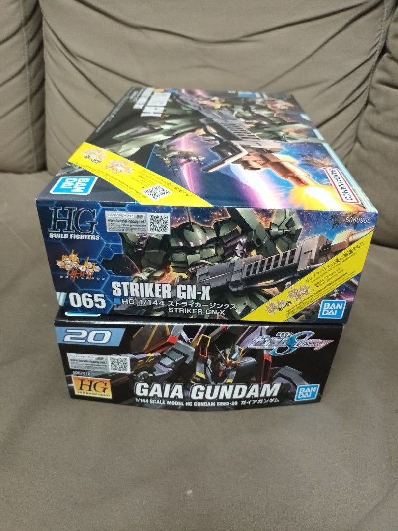 高達模型 HG 1/144 GUNDAM HGUC HGBF BUILD FIGHTER GUNDAM SEED FREEDOM STRIKER GN-X GAIA GUNDAM, 興趣及遊戲 ...