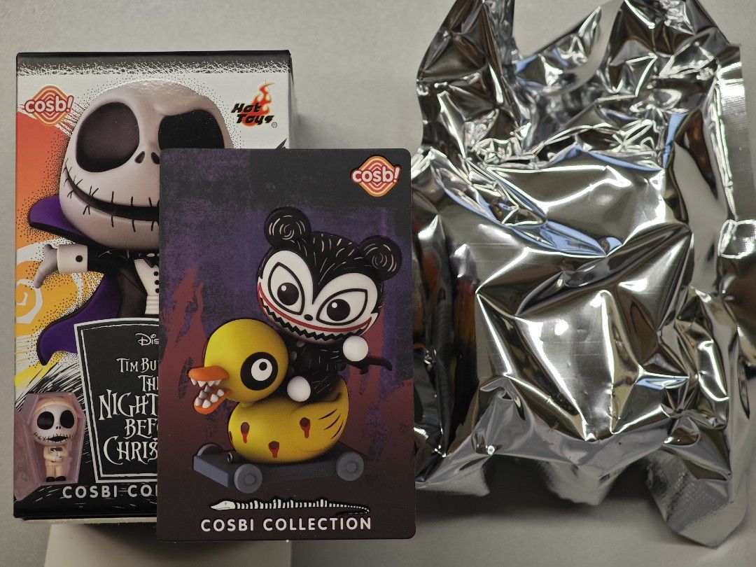 全新未拆袋 Hot Toys The Nightmare before Christmas Cosbi Collection 怪誕城之夜 第二 ...