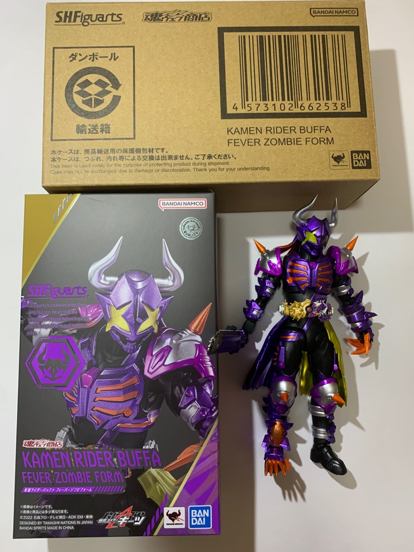 二手 幪面超人shf buffa fever form (Kamen rider geats), 興趣及遊戲, 玩具 & 遊戲類 ...