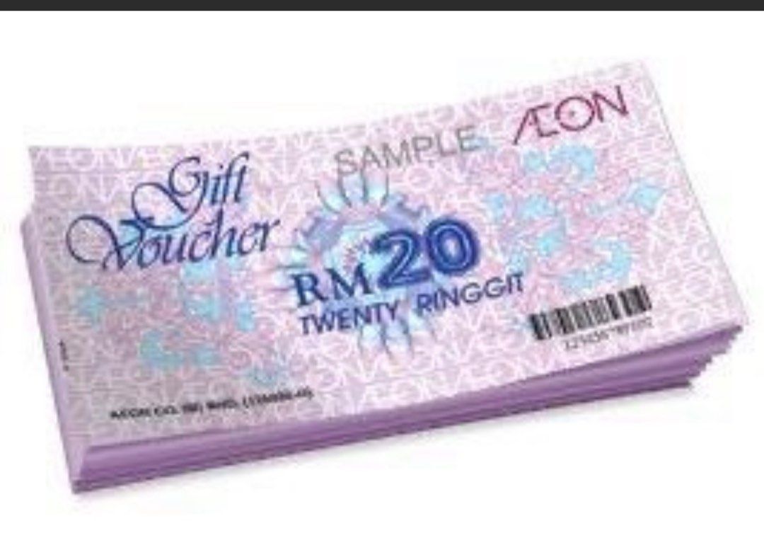 Aeon Vouchers, Tickets & Vouchers, Vouchers on Carousell