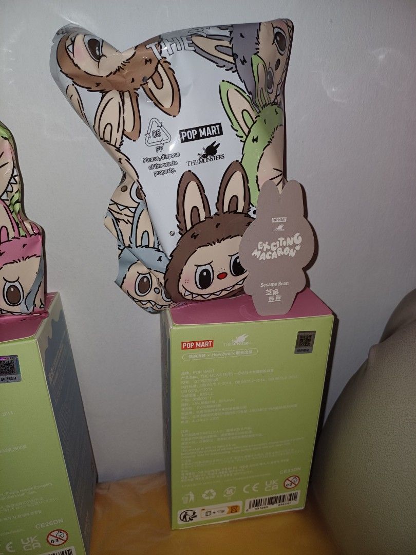 Authentic Popmart Labubu - [Have A Seat Version 2 - SiSi ] & [ Exciting ...