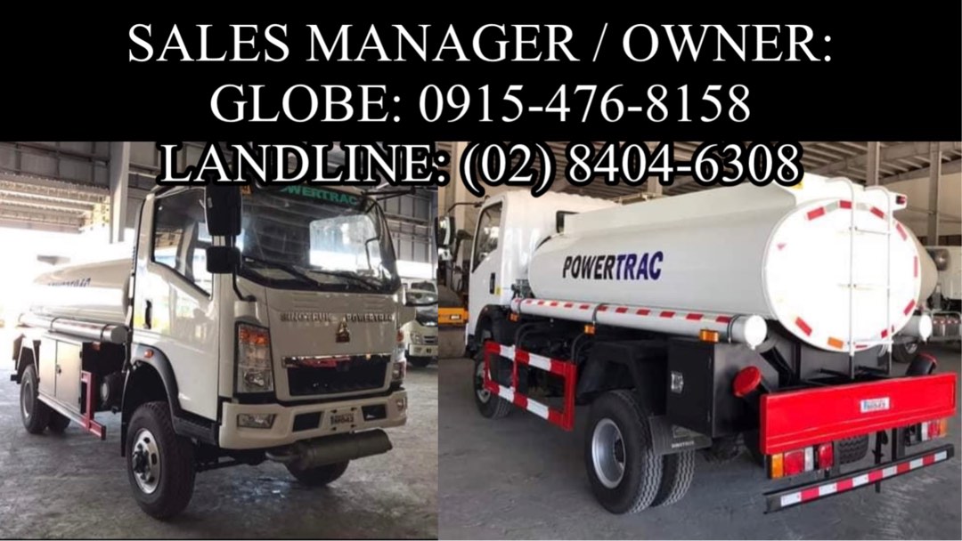 Brand new 4000 Liters Fuel tanker 4x4 truck 6w 115hp euro2 HOMAN H3 ...