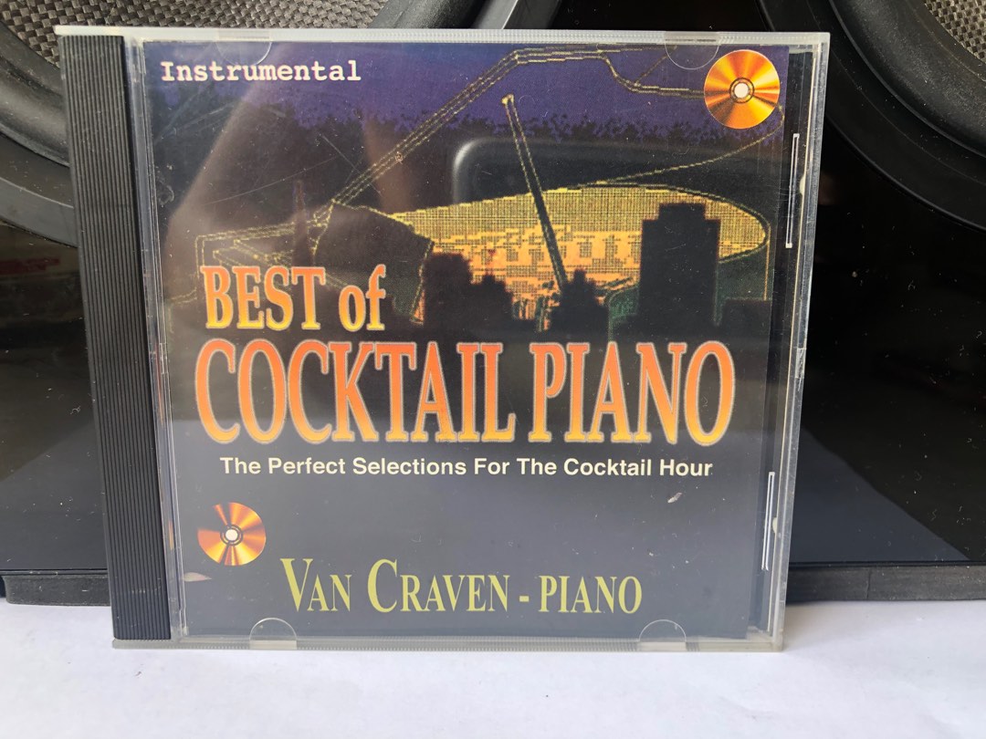 CD Best of Cocktail Piano Van Cravenn- Piano, Hobbies & Toys, Music ...