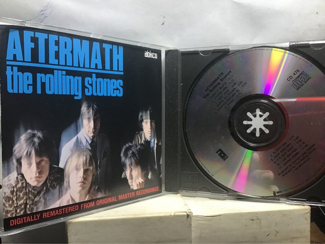 CD Rolling Stones - Aftermath OOP ORIGINAL PRESS Anubis Classic Rock ...