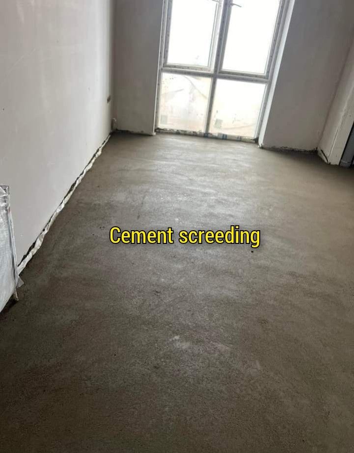 Cement Screeding /Screeding wall/Floor Screed/Self leveling concrete ...