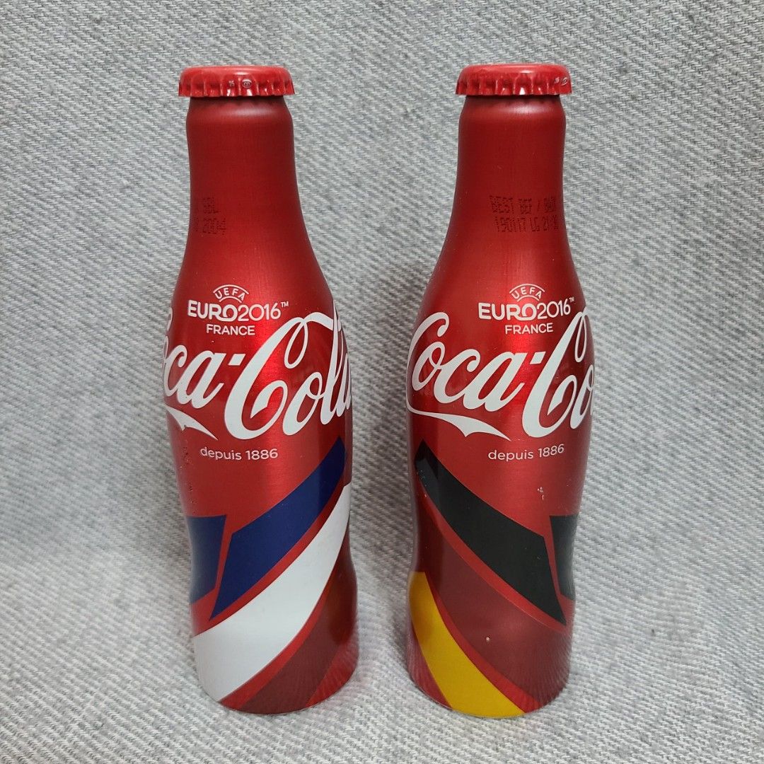 Coca cola bottle UEFA Euro 2016 France Series 250ml [2 on 1], Hobbies ...