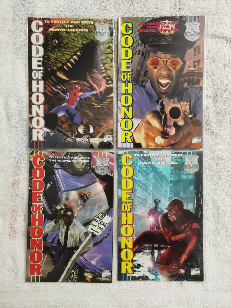 CODE OF HONOR (1997) "To Protect and Serve the Marvel Universe ...