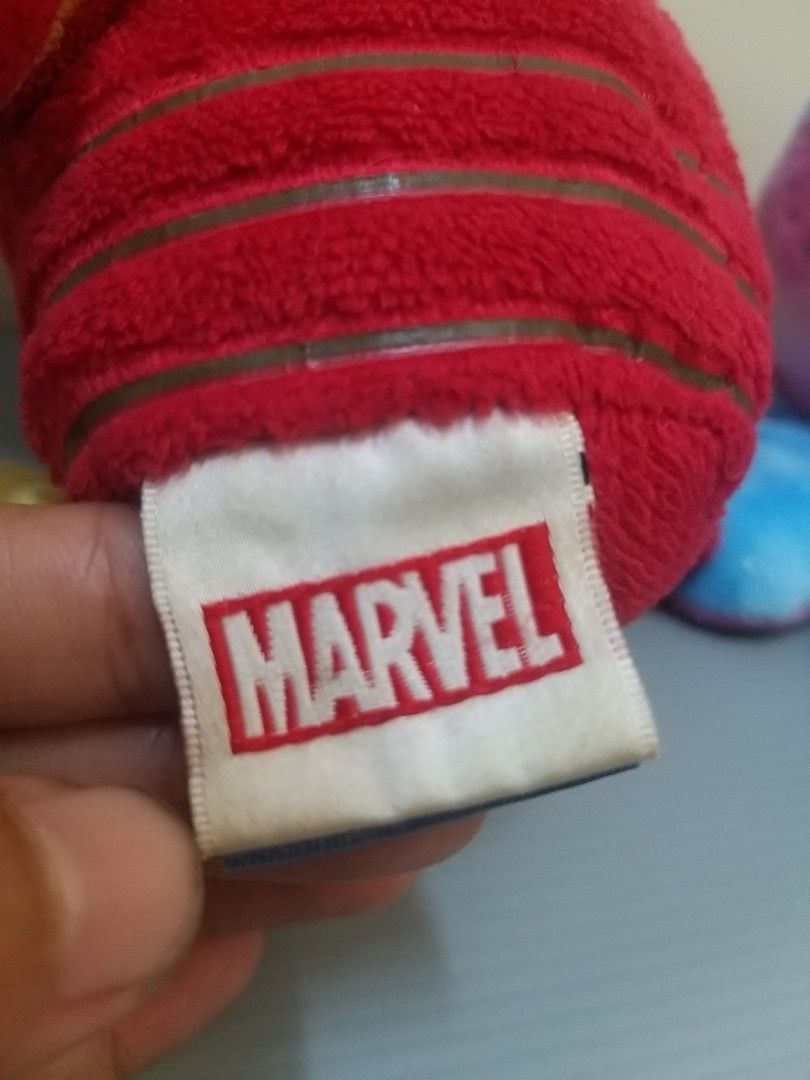 Combo Marvel Iron man soft toy and 2 reviseble flip octopus, Hobbies ...