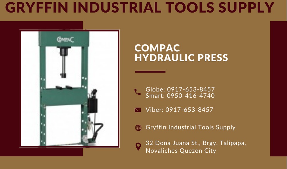 COMPAC HYDRAULIC PRESS, Commercial & Industrial, Industrial Equipment ...