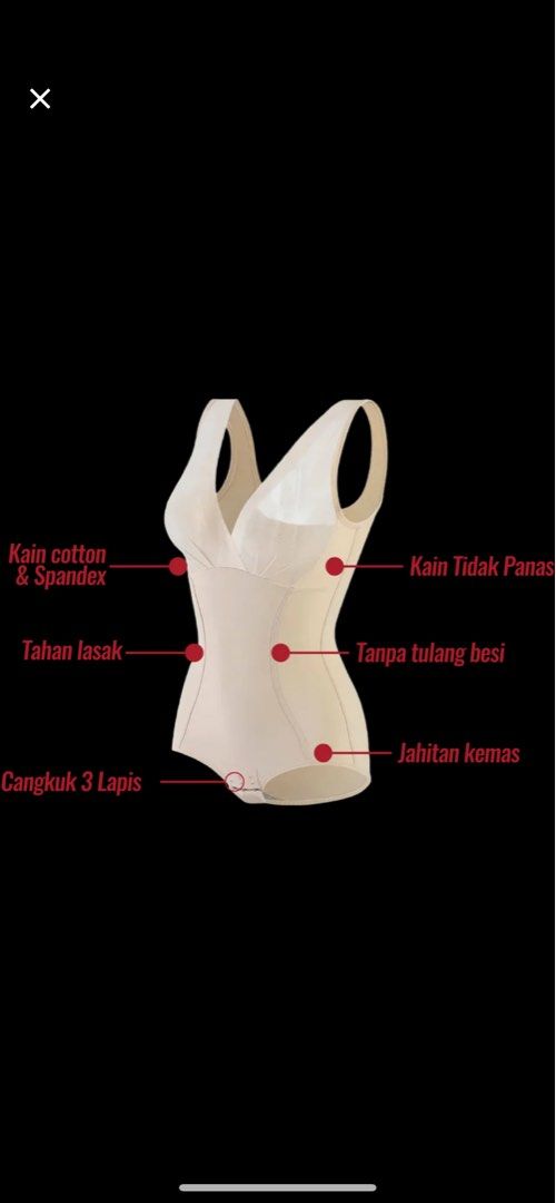 courbe girdle kombo rm60, Women's Fashion, New Undergarments & Loungewear on Carousell