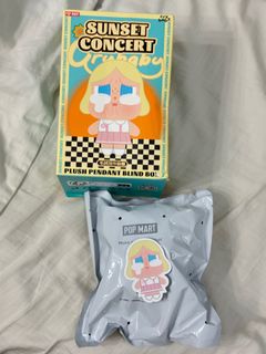 Popmart Sunset Concert Cry Baby Plush Blind Box (Dented Box), Hobbies ...
