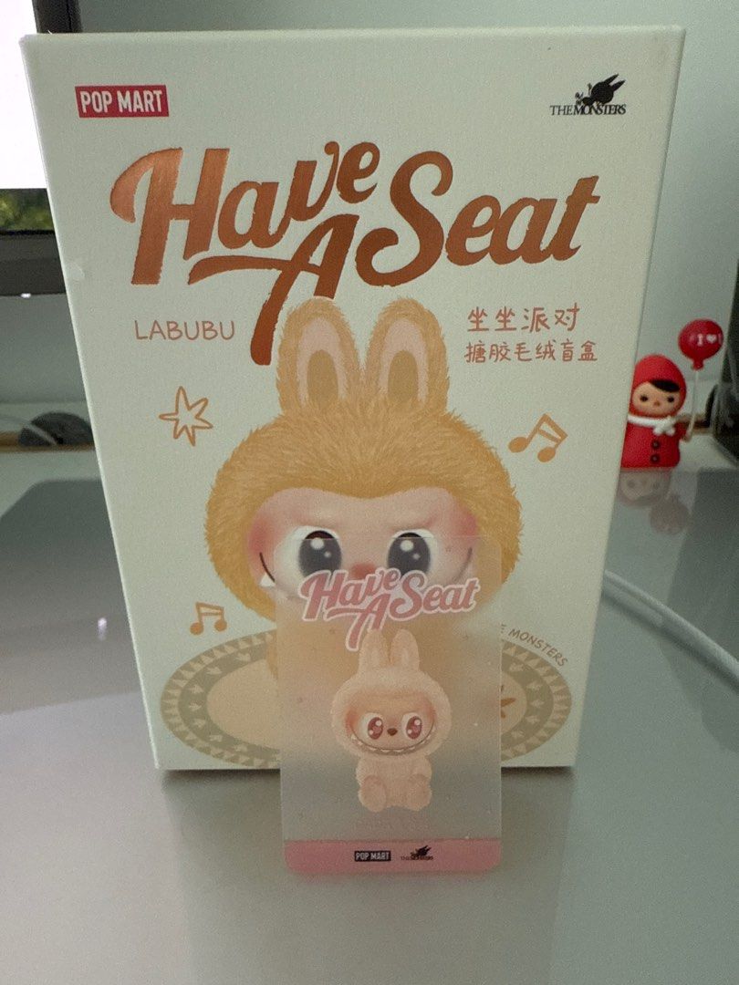 Dada - Labubu Have a Seat V2, Hobbies & Toys, Toys & Games on Carousell