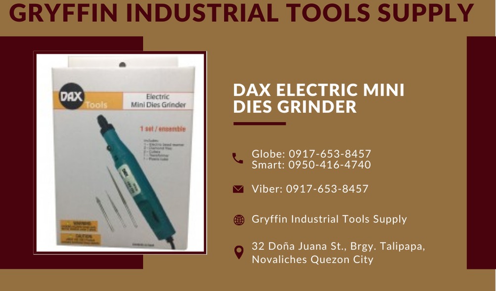 DAX ELECTRIC MINI DIES GRINDER, Commercial & Industrial, Industrial ...